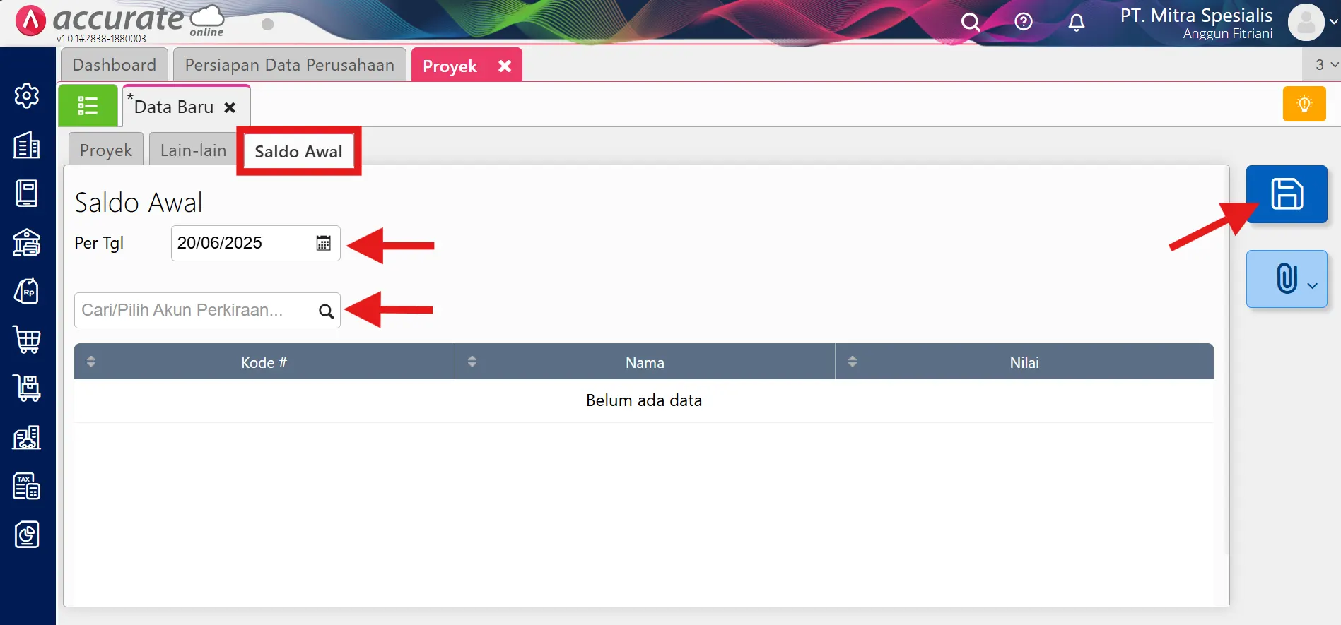 Cara Menambahkan Data Departemen dan Proyek di Accurate Online ...