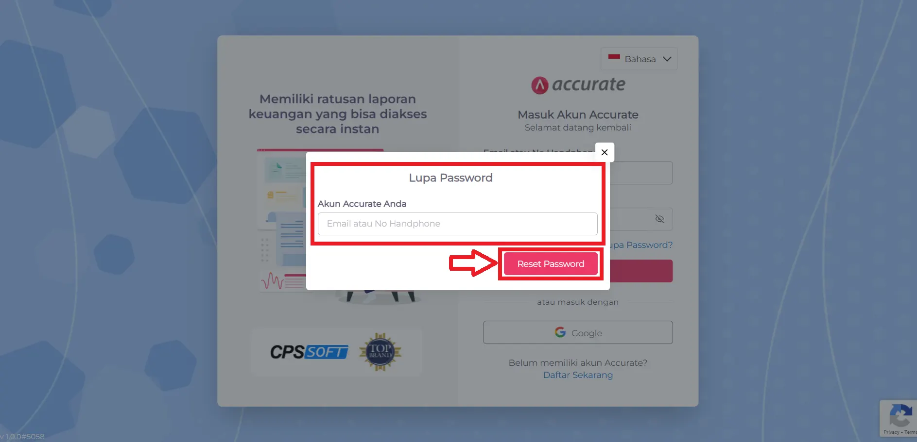 Solusi Lupa Password Akun Accurate Online dan Cara Menggantinya | Help ...