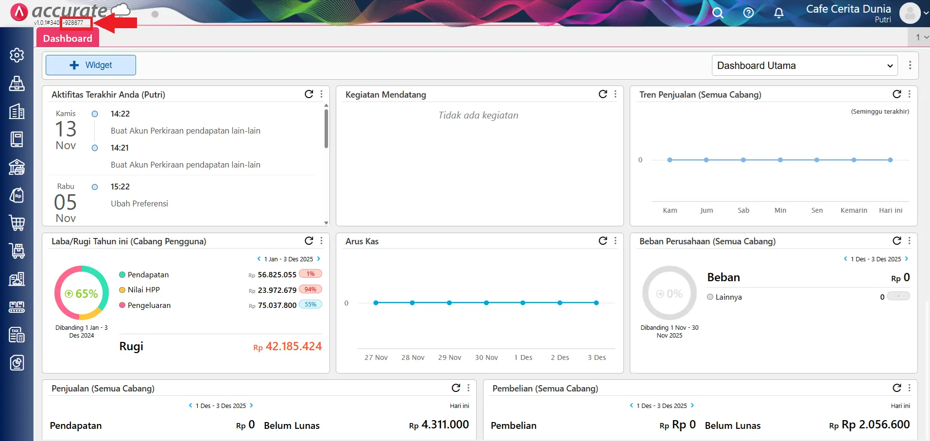 Cara cek Open ID data usaha Accurate Online | Tutorial Accurate