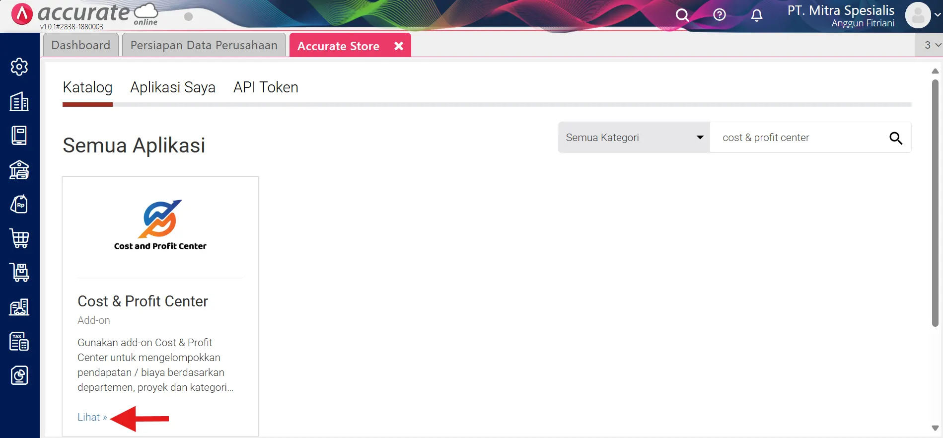 Cara menambahkan data departemen dan proyek | Help Accurate
