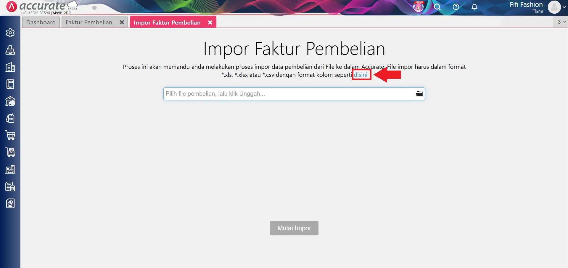 Cara Impor Transaksi Faktur Pembelian dari File Excel atau CSV ...