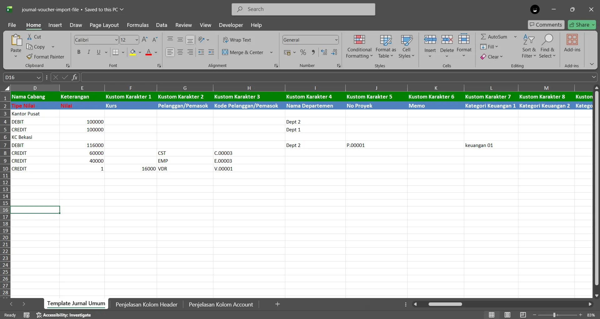 Cara Impor Jurnal Umum File Excel/CSV | Tutorial Accurate