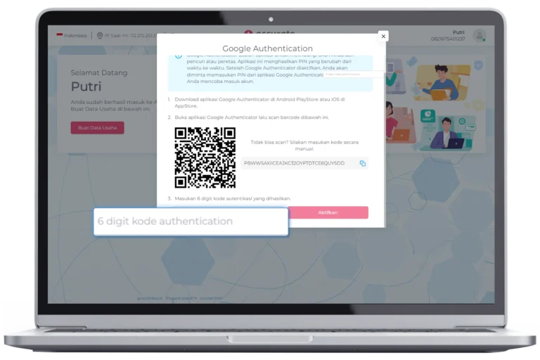Cara Aktivasi 2FA Google Authenticator di Accurate Online | Help Accurate