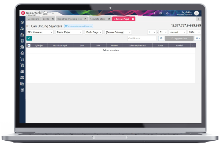 Cara Integrasi Pajak Express dengan Accurate Online | Help Accurate