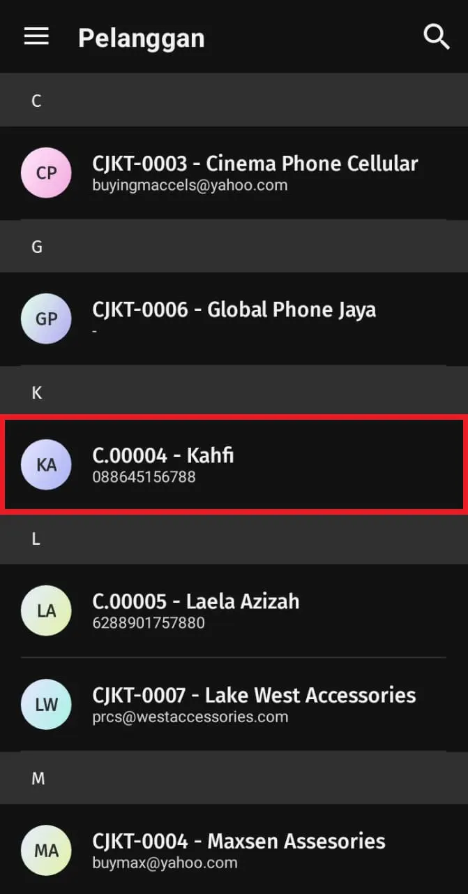 Cara Mengubah dan Melihat Data Pelanggan di Accurate POS | Tutorial ...