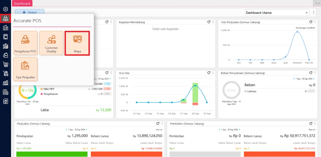 Cara Buat kategori Biaya di Accurate POS | Help Accurate