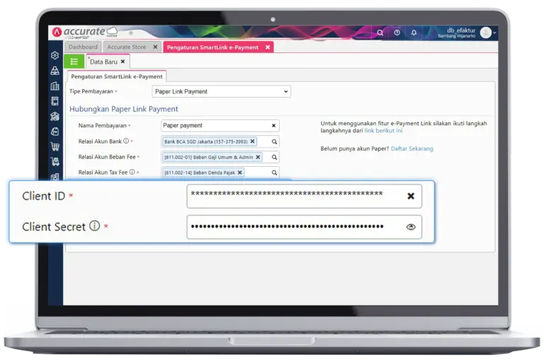 Cara Integrasi Akun Paper.id dengan Accurate Online | Help Accurate