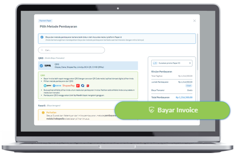 Cara Integrasi Akun Paper.id dengan Accurate Online | Help Accurate