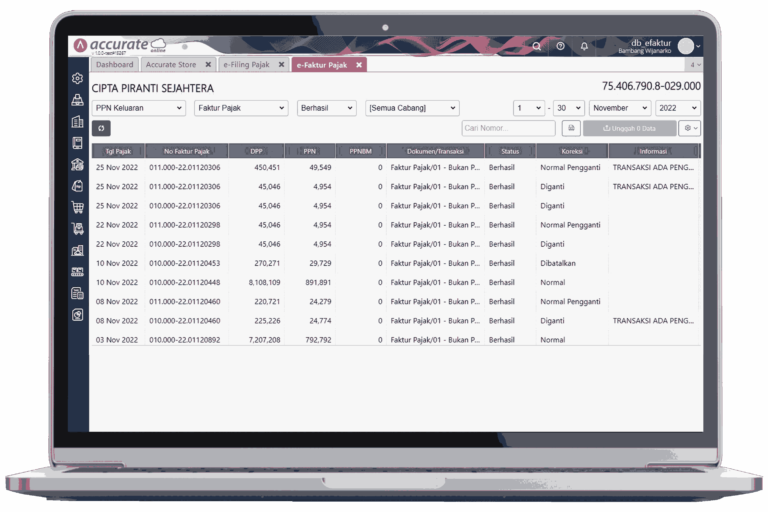 Cara Integrasi Pajak.io dengan Accurate Online | Help Accurate